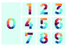 0-9数字素材-0-9数字图片-0-9数字设计模板-昵图网